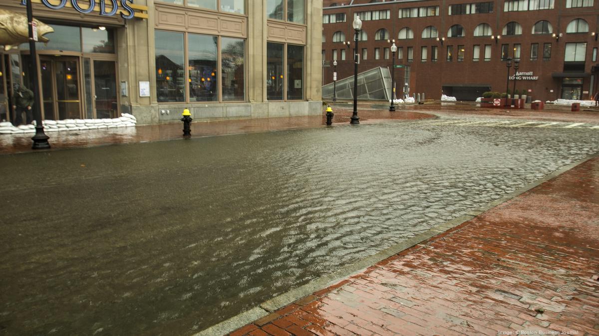 Costs outweigh benefits of a giant wall in the Boston Harbor to prevent ...