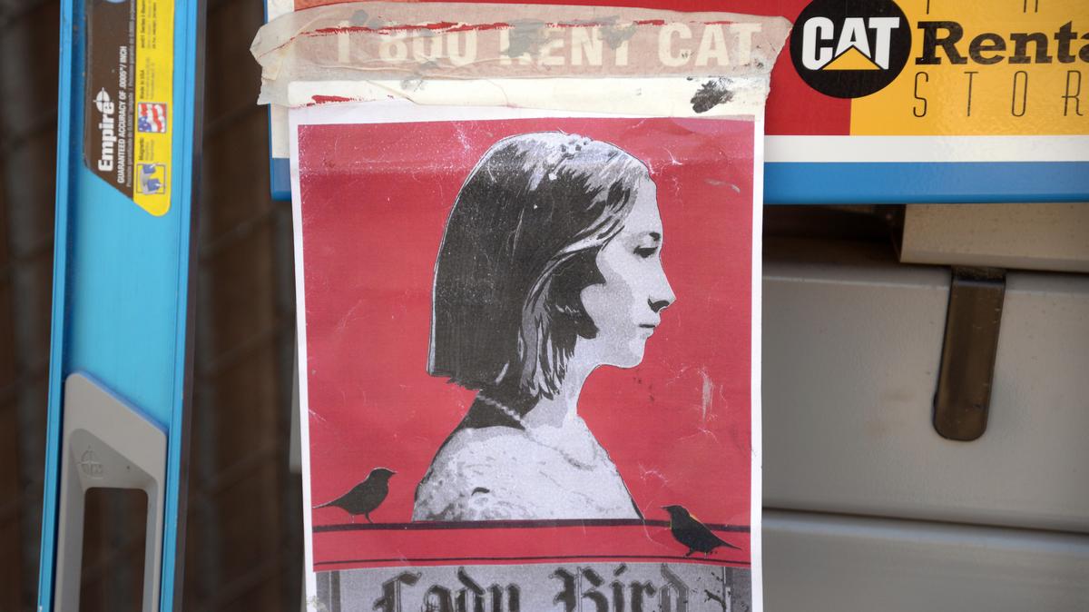 PHOTOS: Work progresses on 'Lady Bird' mural in Sacramento - Sacramento ...