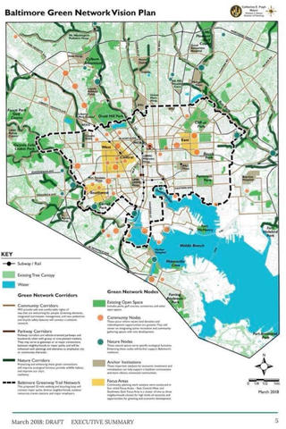 Baltimore unveils 'green network' plan to connect parks, trails and ...