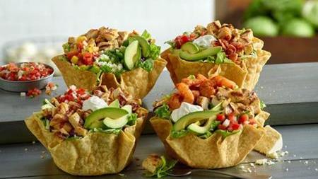 El Pollo Loco Chicken Tostada Salad