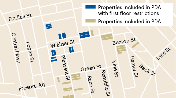 3CDC gradually moving city properties north of Liberty Street in ...
