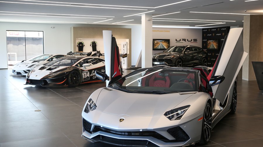 Peek inside Lamborghini Charlotte’s new home — and its newest SUV, the ...