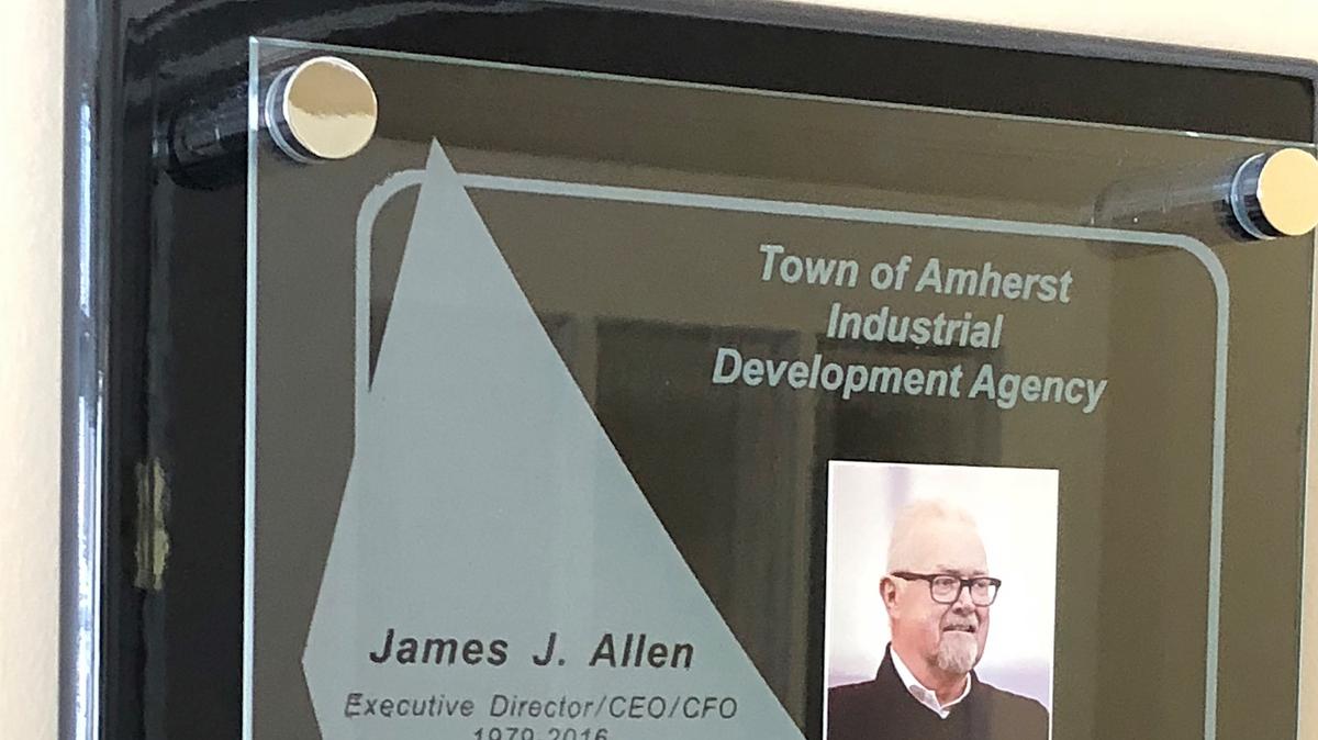 Jim Allen remembered with dedicated room by Amherst IDA - Buffalo ...