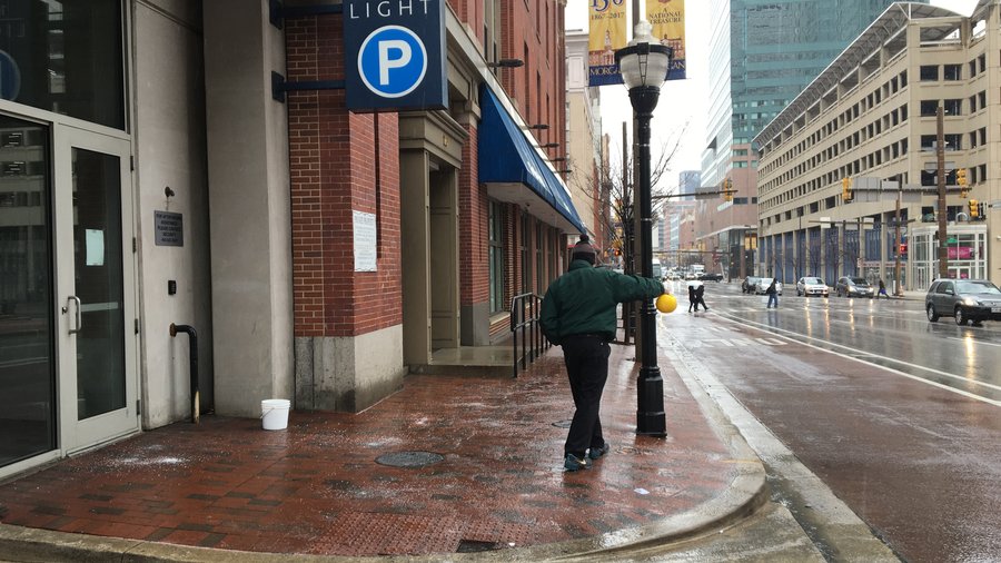 Winter storm Toby's sleet, snow forcing cancellations of Baltimore-area ...