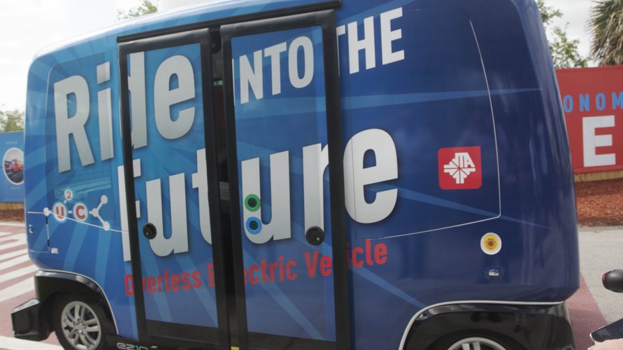 JTA unveils its latest autonomous vehicle - Jacksonville Business Journal