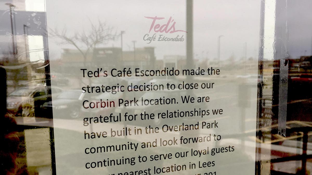 Ted's Café Escondido closes three Kansas City-area locations - Kansas City Business Journal