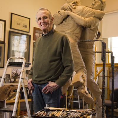 Harry Weber creates St. Louis' most prominent sculptures - St. Louis ...