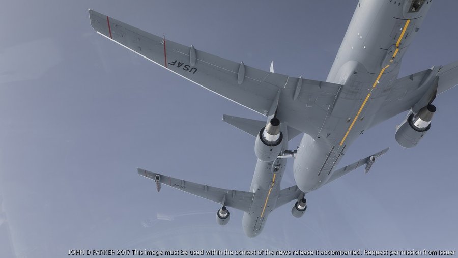 Boeing KC-46 Pegasus refueling tankers