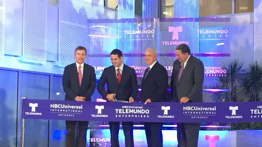 Telemundo opens new $250M headquarters in Miami-Dade County - South ...