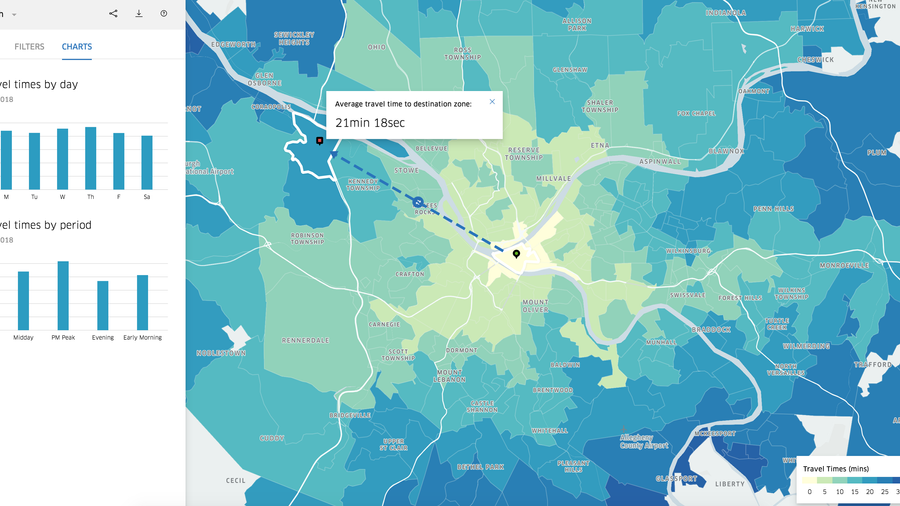 Uber Movement launches in Pittsburgh - Pittsburgh Business Times