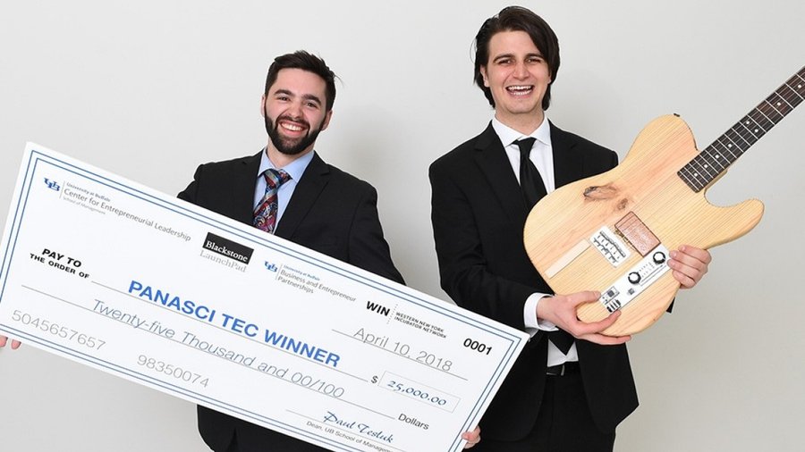 Guitar-tech startup takes home Panasci prize - Buffalo Business First