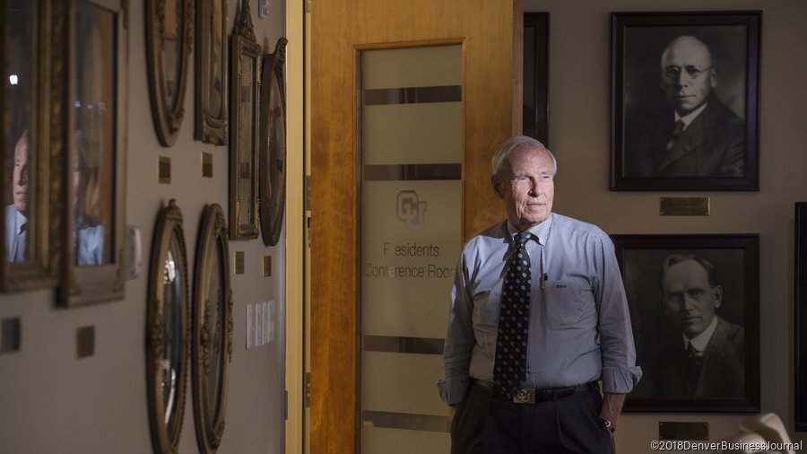 University of Colorado President Bruce Benson reflects on a decade of ...