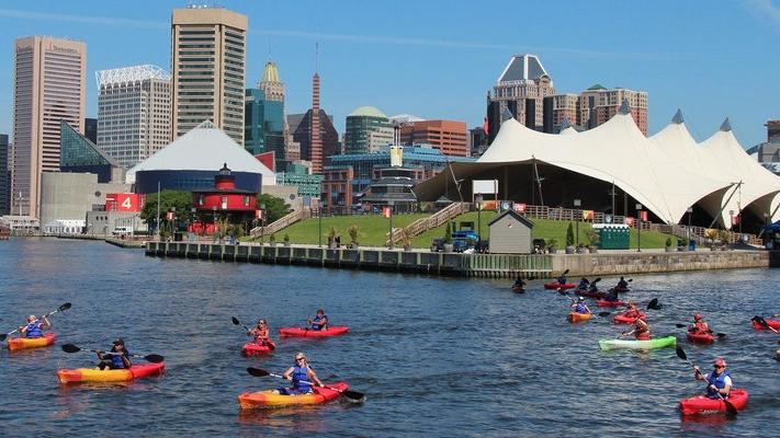 Inner Harbor kayak tours give participants a different view of ...