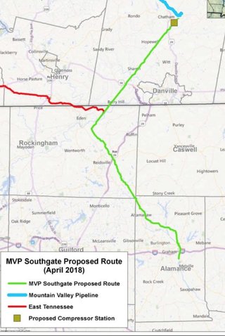 Federal permit sought for PSNC-backed MVP Southgate pipeline ...