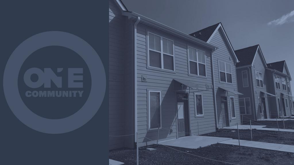 One Community: A discussion of how the region can promote sustainable ...