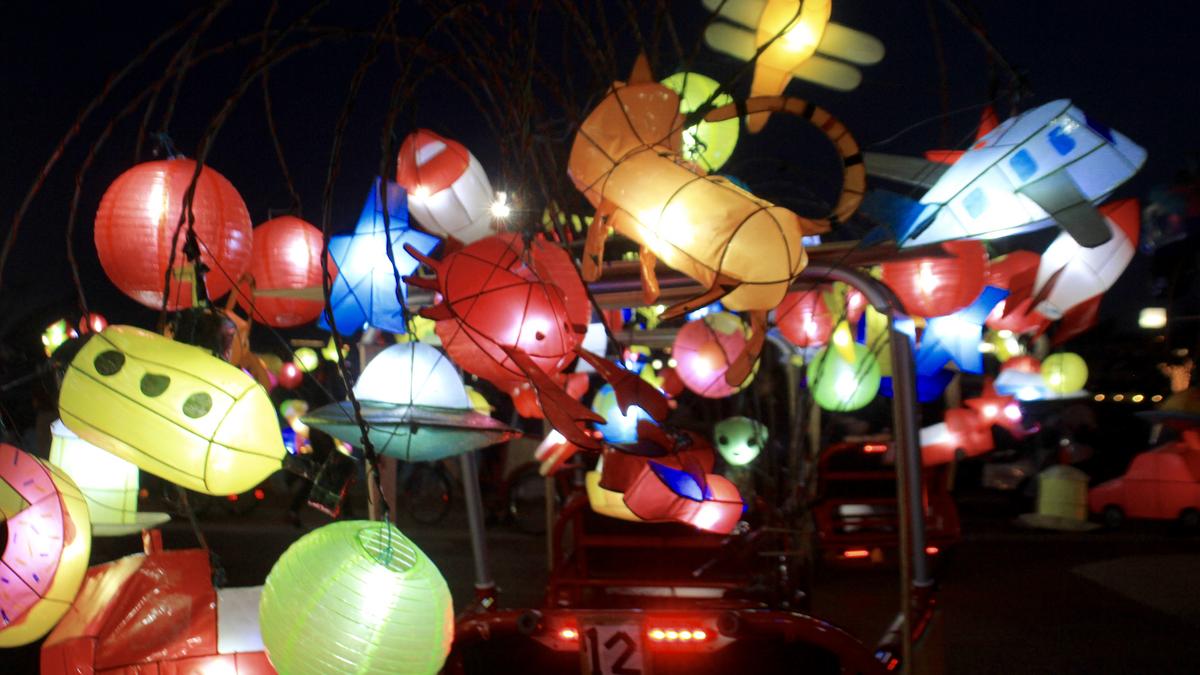 Take a tour of Light City 2018 before the festival kicks off in ...