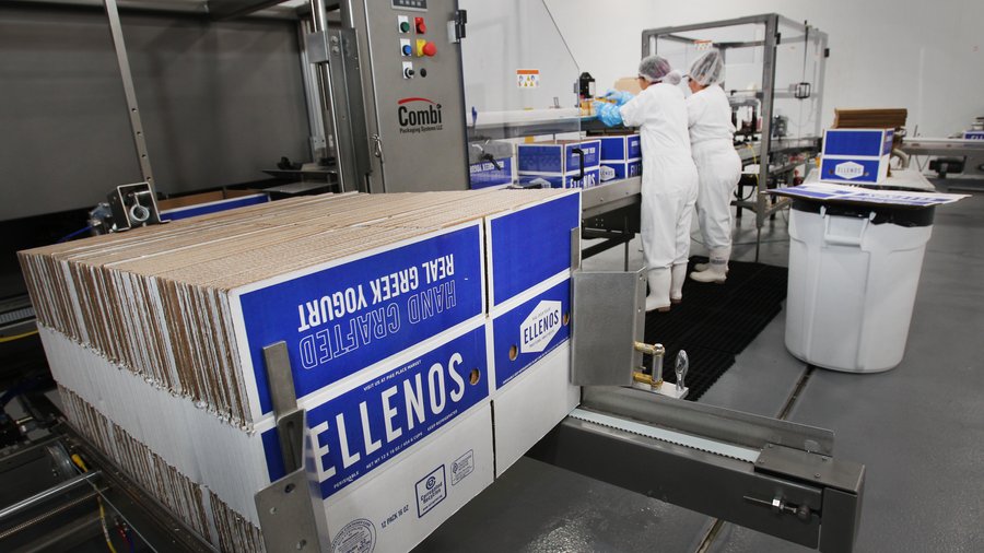 Ellenos Real Greek Yogurt factory in Federal Way