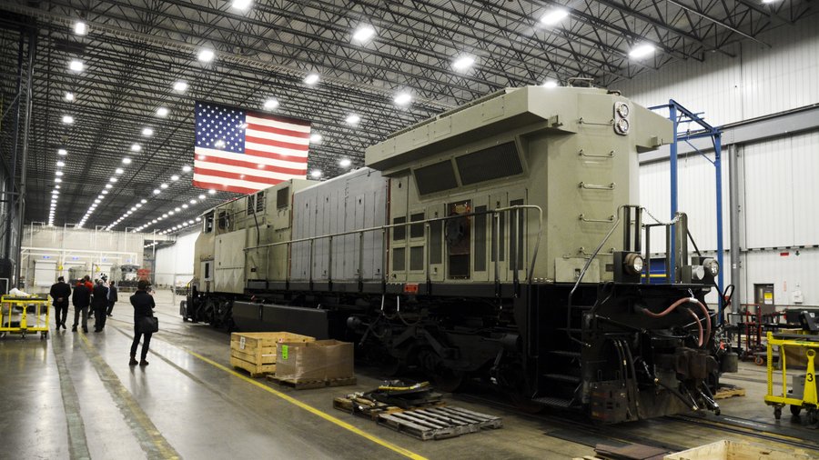 GE Manufacturing Locomotive Modernization DSC 9495