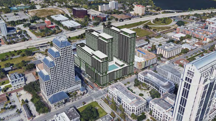New York developer revamps plans for downtown Orlando mixed-use project ...
