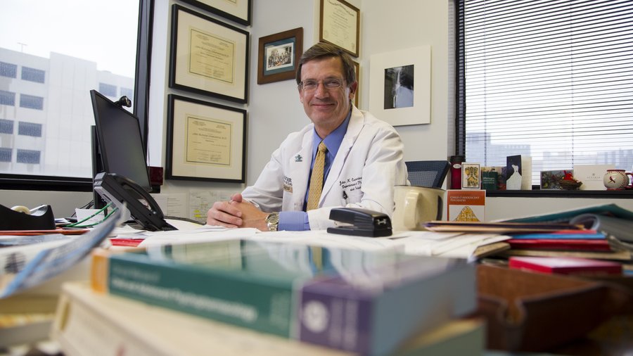 St. Louis Character: Dr. John Constantino works to get in front of ...