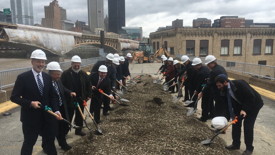 Gov. Tom Wolf and McKnight Realty break ground on $110 million Highline ...