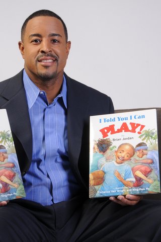 Former Braves/Falcons star, Brian Jordan, uses celebrity to do good ...