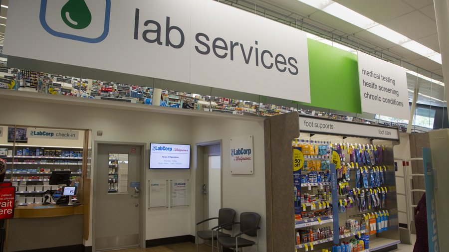 LabCorp and Walgreens