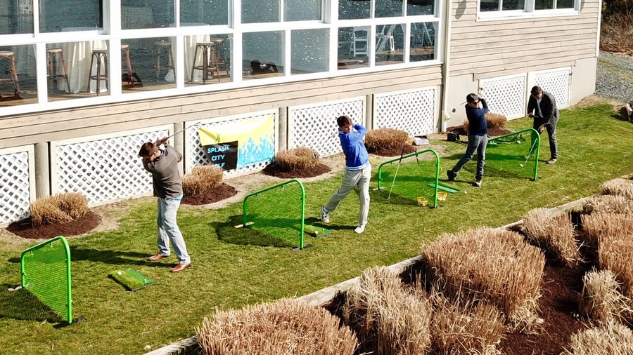 Baltimore's Splash City Golf shows off new drone-controlled floating ...