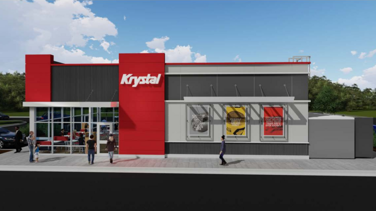 New look for Krystal restaurant in Buckhead (Renderings) - Atlanta ...