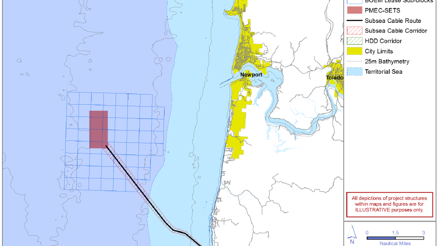 Oregon wave test center hits milestone as plan goes out for public ...
