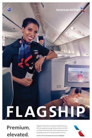 American Airlines unveil ads focused on premium 'flagship' experience ...