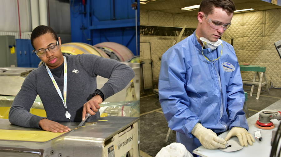 State-aided technical training helping young workers land aerospace ...