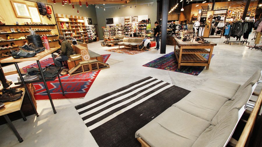 REI new retail display design concept seen at Bellevue store