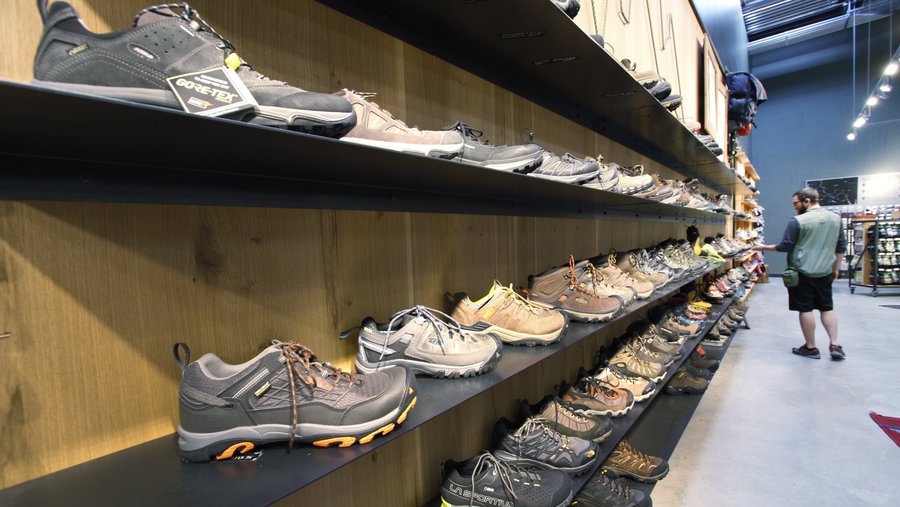 REI new retail display design concept seen at Bellevue store