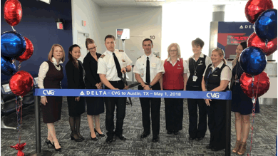 Delta launches new Cincinnati flight to Austin, Texas - Cincinnati ...