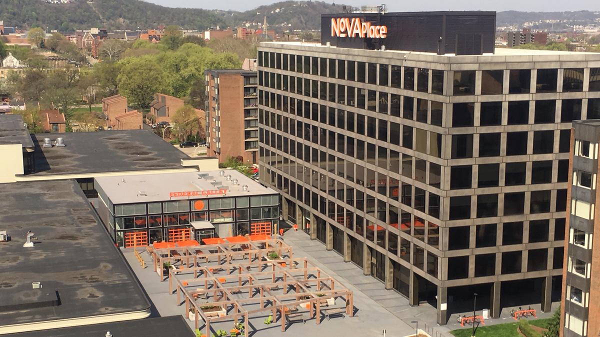 East End, North Side, Robotics Row, South Side and Oakland drawing in ...