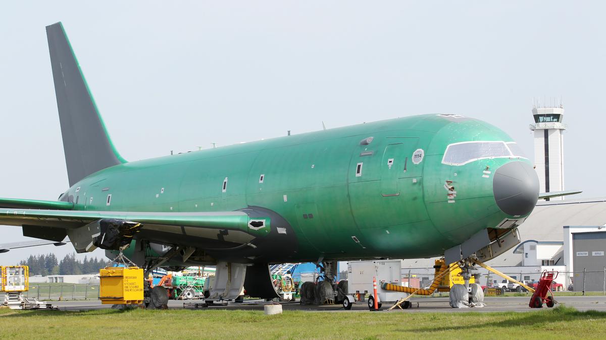 Boeing Defense CEO Leanne Caret vows to deliver 18 KC-46 aerial ...