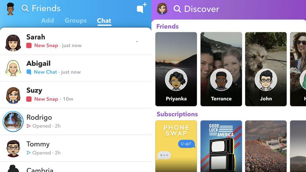 Snapchat rolling out redesign of its redesign - Chicago Business Journal
