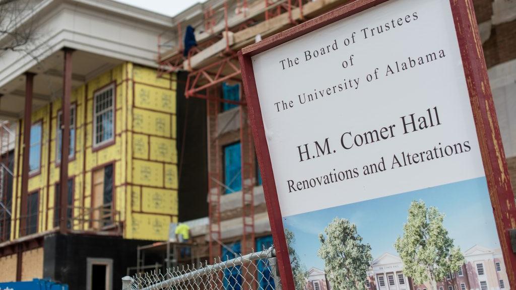 Several construction projects at University of Alabama expected to be ...