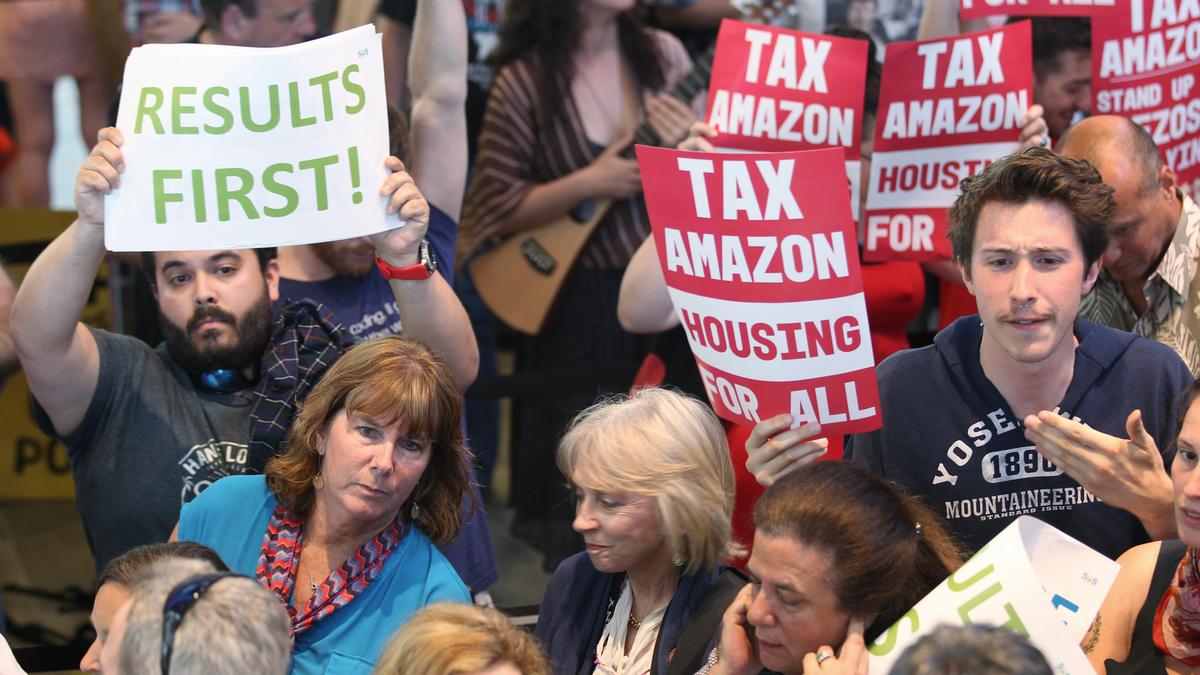 Amazon's Seattle tax fight sends a clear message to HQ2 finalists ...