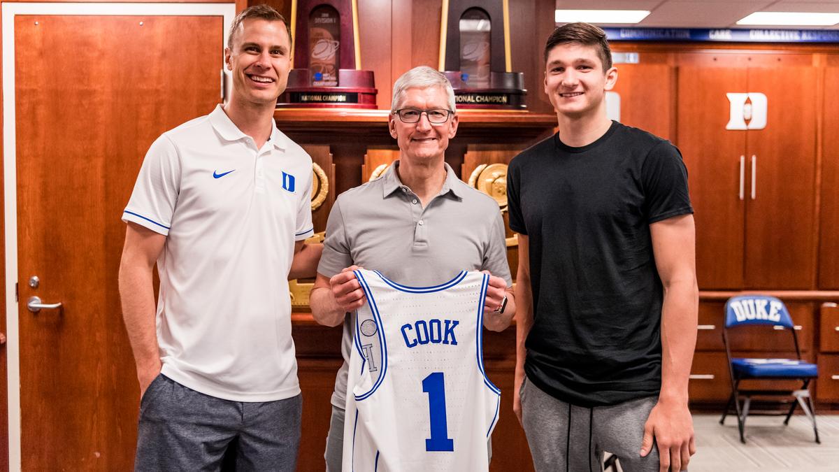 Apple move to NC could get CEO Tim Cook closer to Duke basketball ...