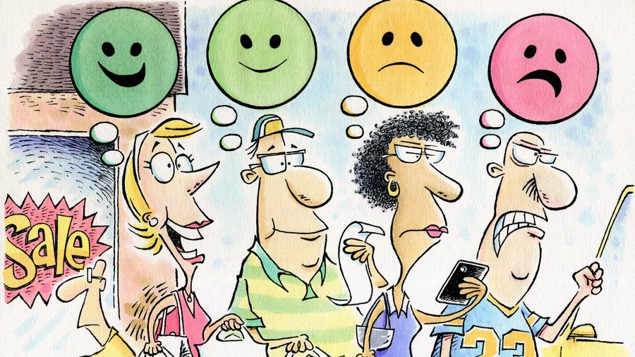 Customer First Cartoon