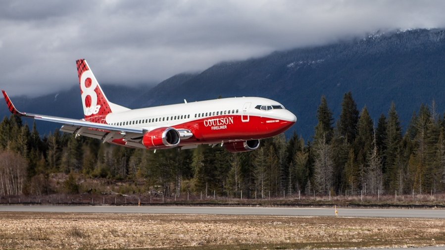 Coulson Boeing 737 Fireliner heads to Australia after California tests ...