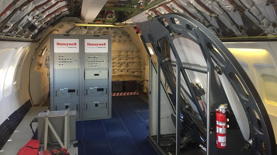 Honeywell Aerospace shows off its technology on a test flight around ...