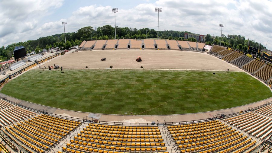 Kennesaw State unveiling first hybrid grass field for Atlanta United ...