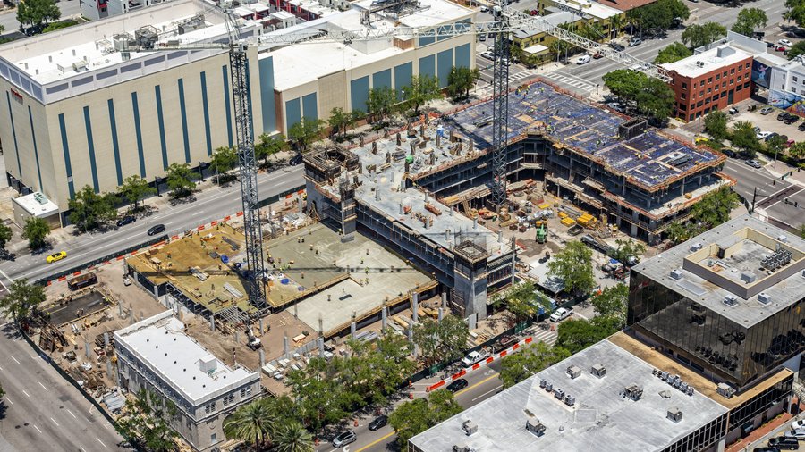 Aerial photos of Tampa Bay project construction - Tampa Bay Business ...