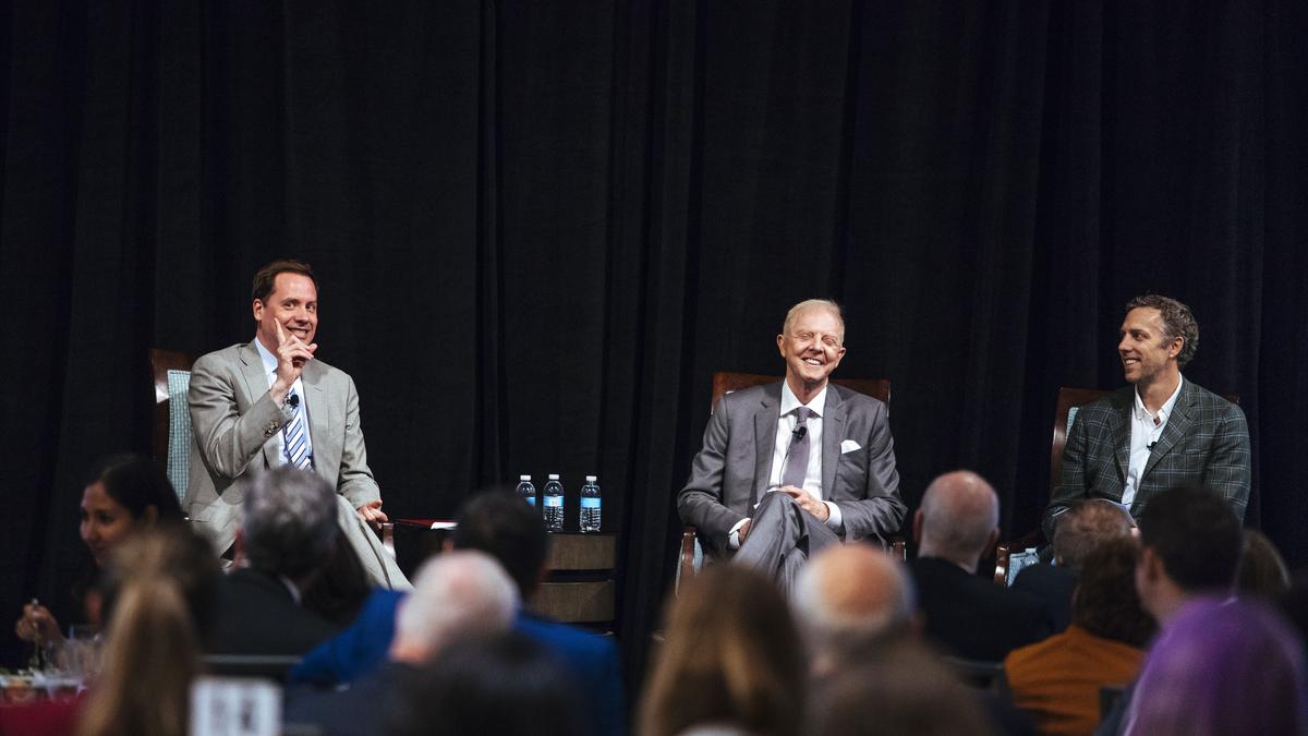 EF Education First founder Bertil Hult speaks at Boston Chamber of ...