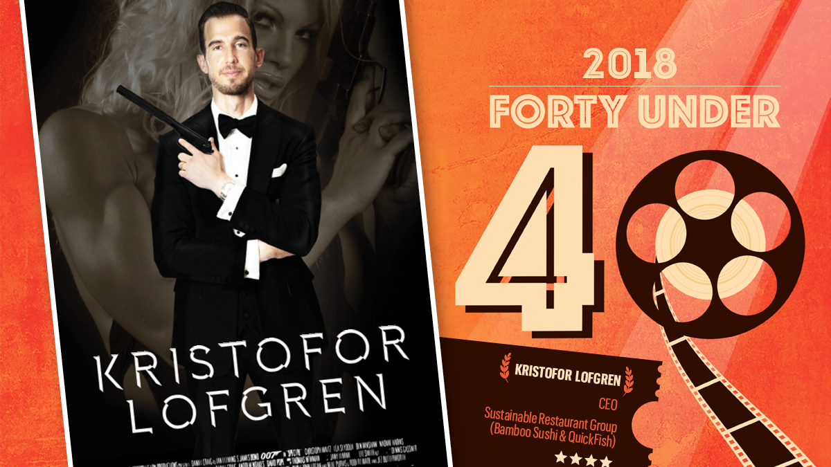 Forty Under 40 of 2018: Sustainable Restaurant Group's Kristofor ...