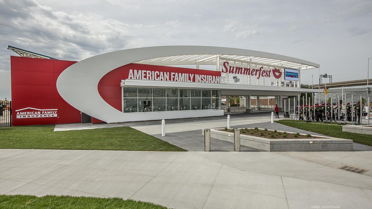 See Summerfest's new north gate and community plaza: Slideshow ...
