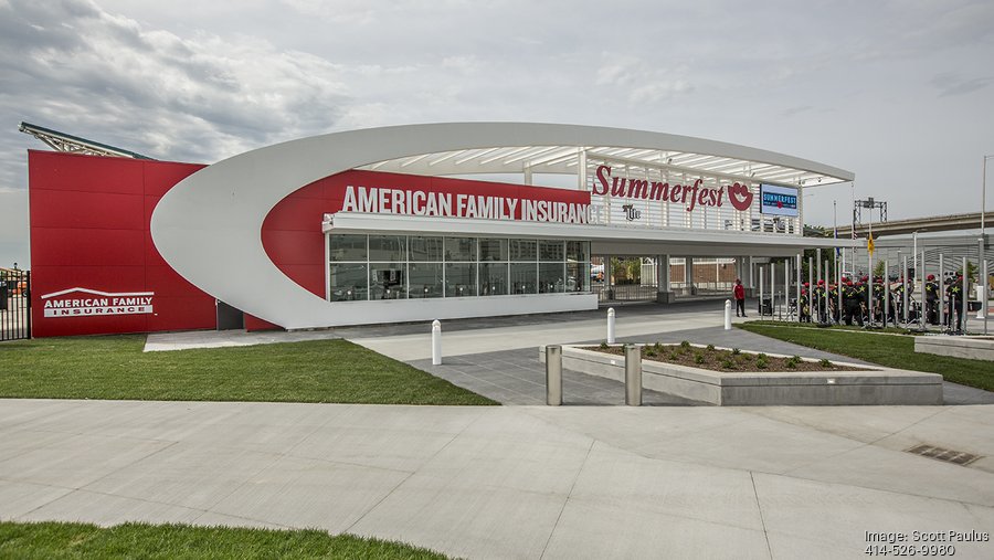 See Summerfest's new north gate and community plaza: Slideshow ...